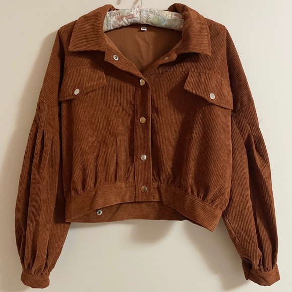 SHEIN | Jackets & Coats | New Corduroy Shacket | Poshmark